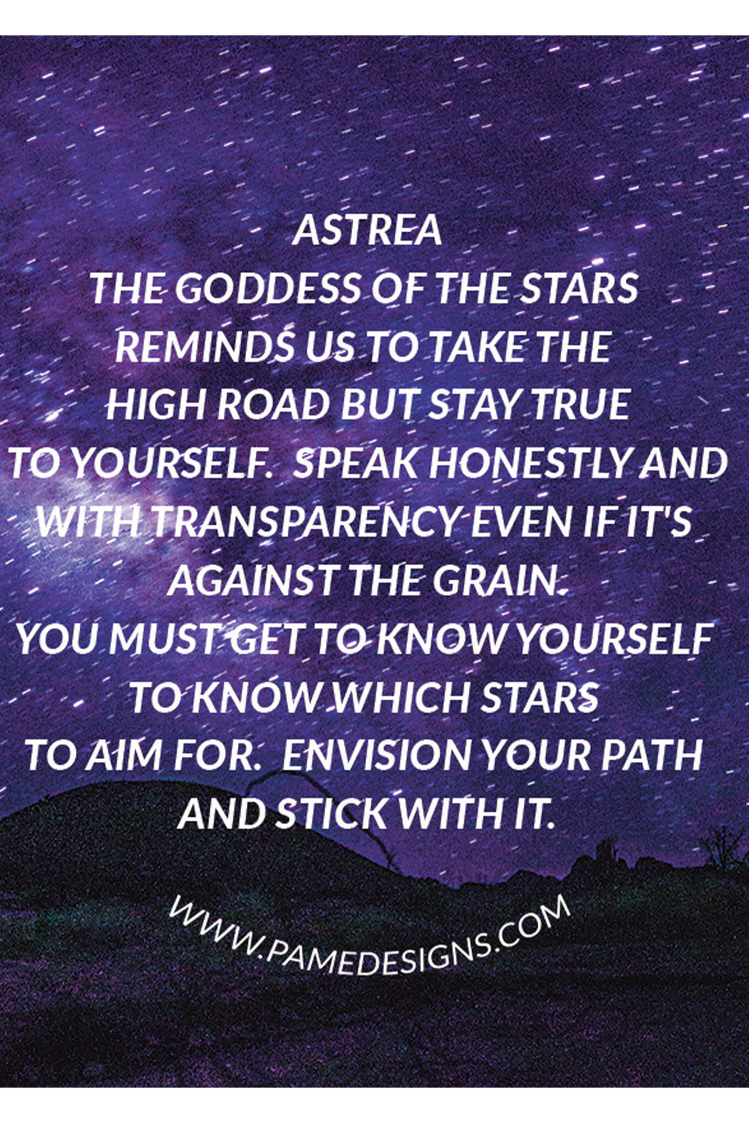 Astrea the Goddess of the Stars – Pame Designs